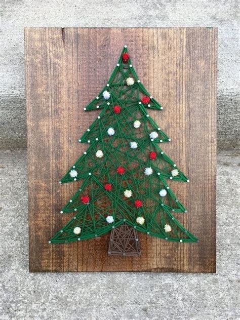 스트링아트 도안 String Art Diy Xmas Crafts Christmas Crafts Diy