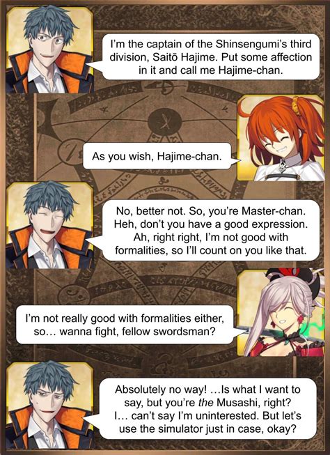 Daily Chaldea 1237 Hajime Arrives Rgrandorder