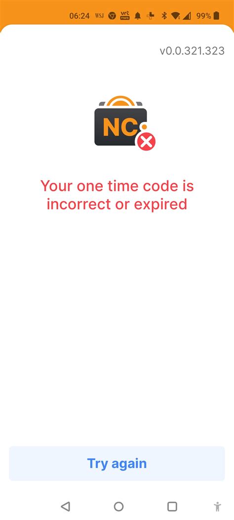 Cant Reach My Ncwallet All Authenticator Codes Get Refused · Issue 1047 · Authenticator