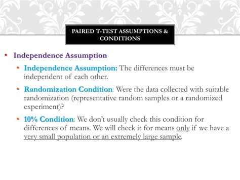 Ppt 83 Paired T Test Powerpoint Presentation Free Download Id