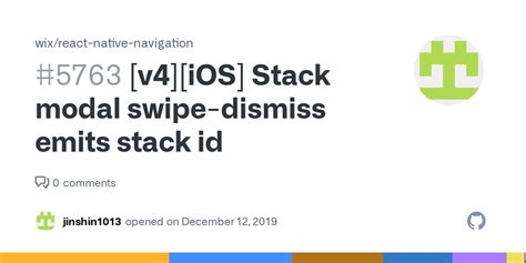 V4 IOS Stack Modal Swipe Dismiss Emits Stack Id Issue 5763 Wix