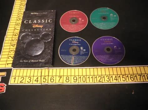 Disney Classic Collection 60 Years Of Musical Magic 4 Disc Set Cds £