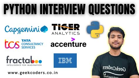 Python Interview Questions Free Course