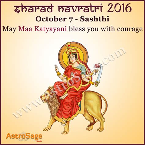 Astrosage Magazine Navratri Day Six Maa Katyayani Puja Vidhi