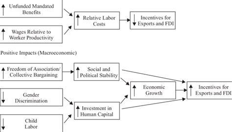 Conceptual Framework For Impact Of Labor Market Regulations Download Scientific Diagram