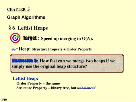 ppt §6 leftist heaps powerpoint presentation free download id 6011045