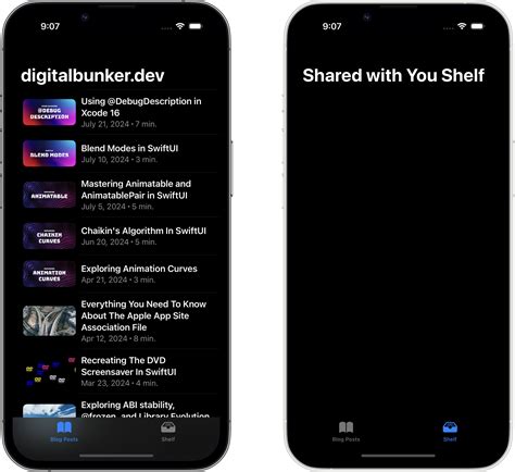 Implementing Shared With You In Swiftui