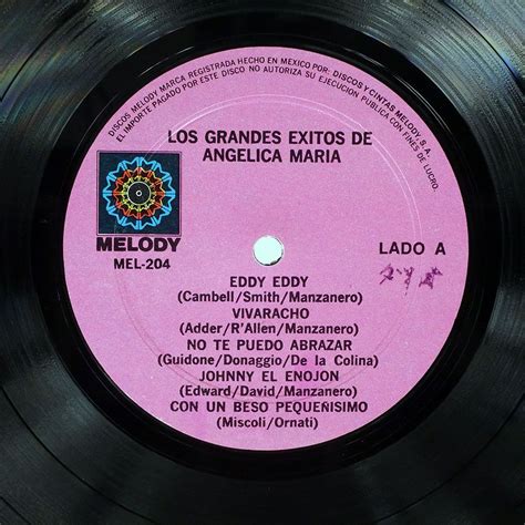 ANGELICA MARIA LOS GRANDES XITOS DE ANG LICA MAR A MELODY MEL204 LP その他