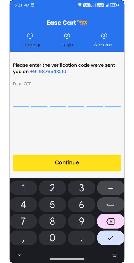 Ease Cart Grocery Electronic Ecommerce Android IOS React Native