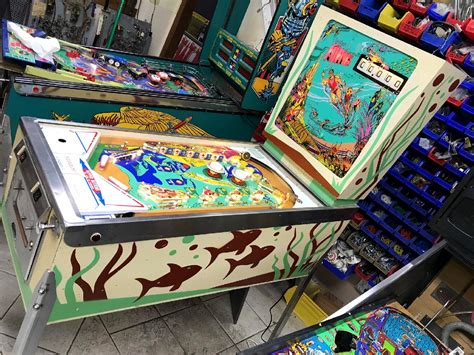 1975 Gottlieb Atlantis At Ann Arbor Michigan Pinball Museum Vfw Info