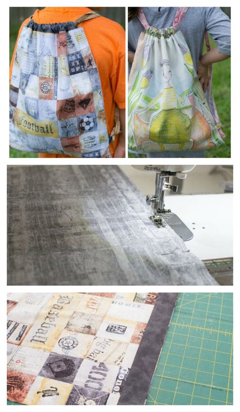 Easy Peasy Drawstring Backpack Free Sewing Pattern