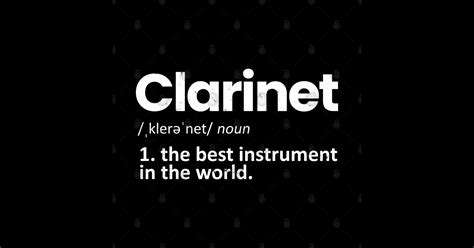 Clarinet Clarinet Sticker Teepublic