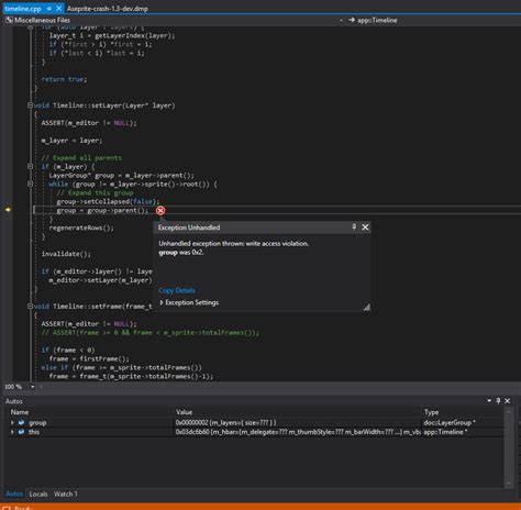Crash When Trying To Move Layers Issue Aseprite Aseprite GitHub