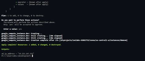 Create A VM Using Terraform On GCP