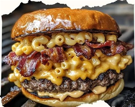 The Bbq Bacon Mac N Cheese Burger A Juicy Cheesy Explosion Of Flavor