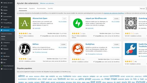 Comment installer un plugin WordPress formation WordPress débutant