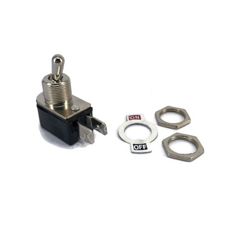 Spst On Off Toggle Switch 6 3mm Faston Terminal