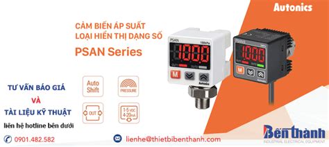 Cảm biến áp suất Autonics
