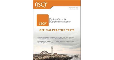 Isc2 Sscp Systems Security Certified Practitioner Official Practice