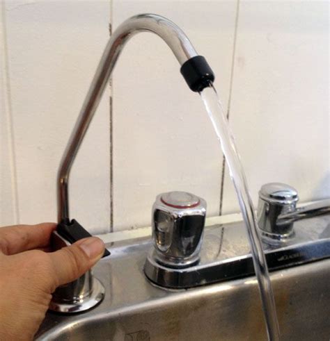 How To Install An Under The Sink Water Filter System Sink Water Filter Filtered Water Faucet