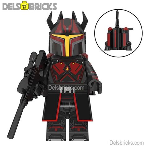 Lego Minifigures Star Wars Mandalorian Gar Saxon Mini Figure Toys