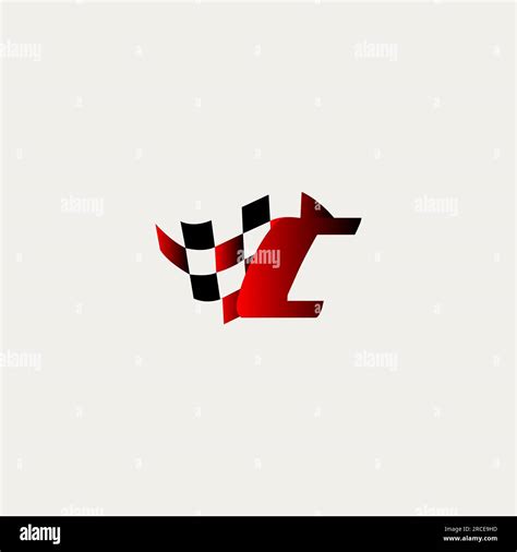Letter C Flag Racing Race Design Vector Stock Vector Image And Art Alamy