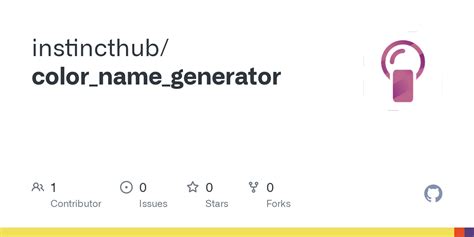 Github Instincthub Color Name Generator