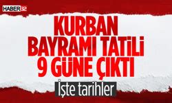 Cumhurbaşkanı Erdoğan Kurban Bayramı Tatili 9 Gün Olacak