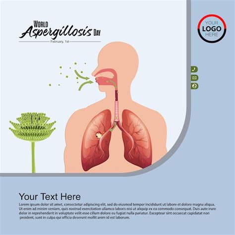 Premium Vector Vector Illustration Of World Aspergillosis Day
