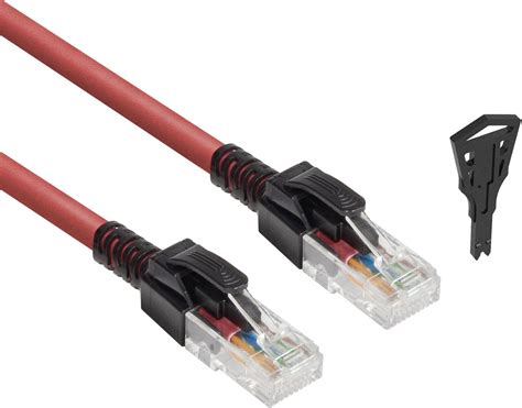 Act Lockable Cat6a Ethernet Cable With Locks Rj45 Ethernet Network Patch Cable U Utp Lszh
