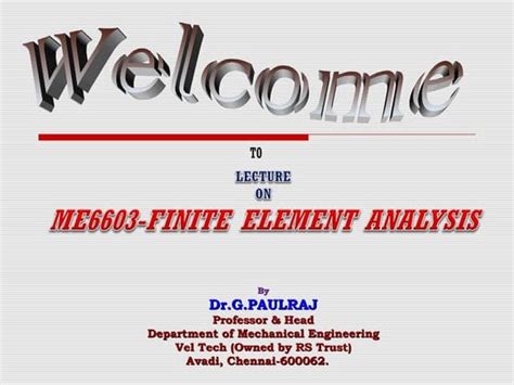 Point Collocation Method Used In The Solving Of Differential Equations Particularly In Finite