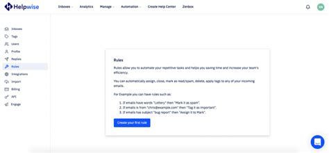 Guide To Helpwise Rules