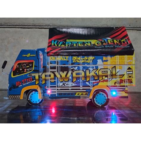 Jual Miniatur Truck Oleng Shopee Indonesia