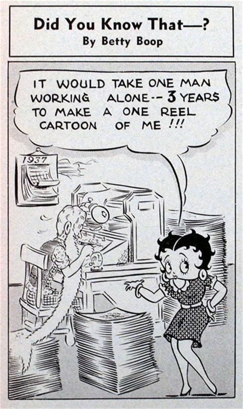 Betty Boop At 16” Fleischer Promo Art 21