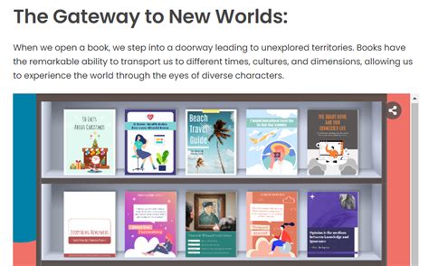 How To Embed Bookshelf Into Blogger Visual Paradigm Blog