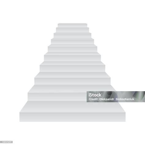 樓梯隔離在白色背景上步驟向量圖解設計現代概念設計3d 向量圖家庭工作理念業務向量圖城市插圖向量圖形及更多遞減透視圖圖片 Istock