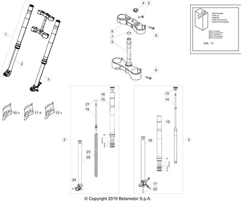 34 Front Fork Beta Genuine