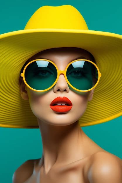 Premium Photo Woman Sunglasses Beauty Trendy