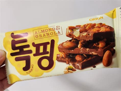오리온톡핑아몬드43g 배민스토어