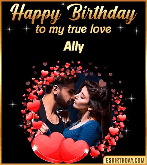 Happy Birthday Ally  🎂 Images Animated Wishes【28 S】