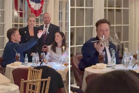 손가락 위에 포크 얹고 트럼프 주최 만찬서 머스크가 한 기이한 행동