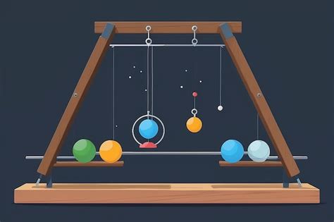 Premium Photo Physics Lab With Inclined Planes Vector Newtons Cradle