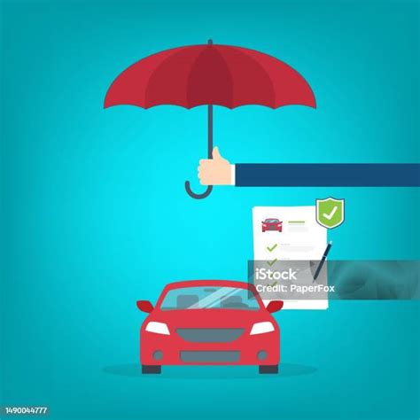 자동차 보험 문서 보고서 자동차 아이콘 차량 금융 자동차 대리점 법률 거래로 승인 된 종이 계약 체크리스트 또는 대출 체크 마크 양식 목록 가입서에 대한 스톡 벡터 아트 및