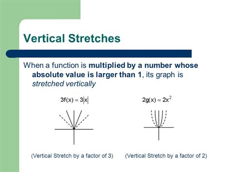 Vertical Stretch By A Factor Of 2