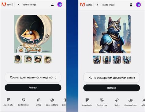Нейросеть Adobe Firefly научилась создавать картинки по описанию на