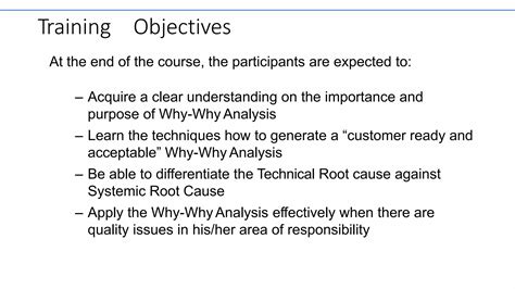 How To Conduct 3x5 Why Analysis In The Workplace Pptx