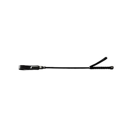 Short Riding Crop Slim Tip 20 Black — Nalpac