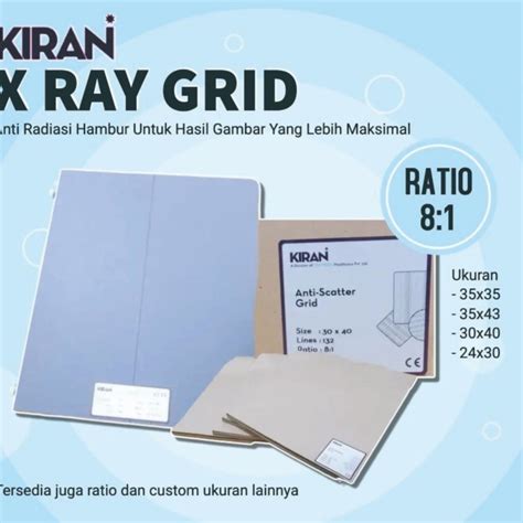 Jual Grid 35x43 Cm Kiran Grid Xray Grid Radiologi Jakarta Pusat