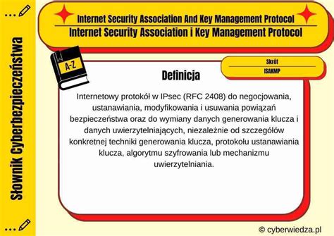 Internet Security Association And Key Management Protocol Internet Security Association I Key