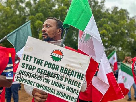 Photos Nlc Begins Nationwide Protest Dailygazettenig